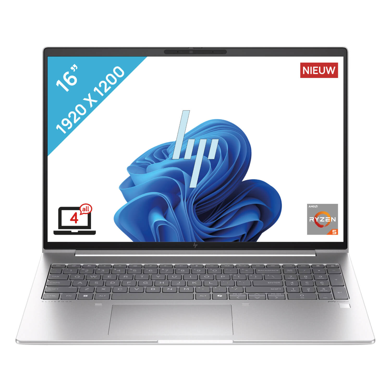HP EliteBook 665 G11 | Ryzen™ 5 | 16GB | 512GB | Fabrieksgarantie!